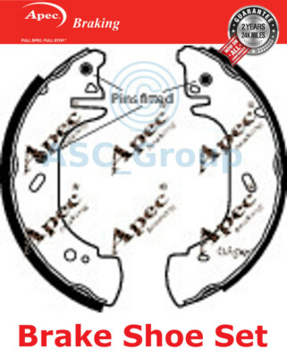 Apec Braking Replacement 280mm x 65mm Drum Brake Shoes Set SHU629 ...