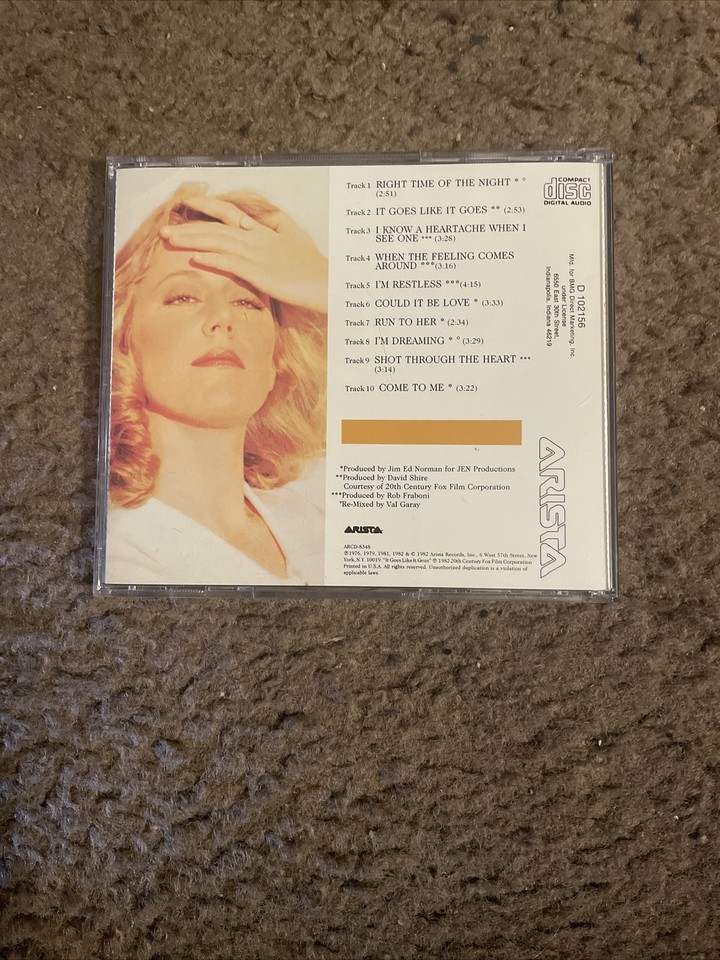 Jennifer Warnes - The Best of Jennifer Warnes (CD Arista ARCD 8348) L ...