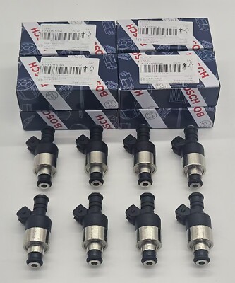 Brand New 8Pcs FUEL INJECTORS 17109596 Fit For 96-00 CHEVROLET GMC 7.4L ...