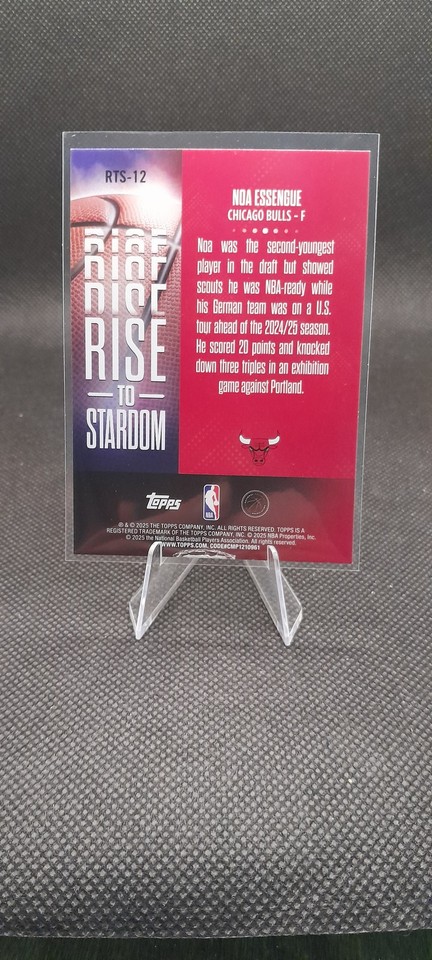 2025-26 Topps #RTS-12 Noa Essengue Rise to Stardom | eBay