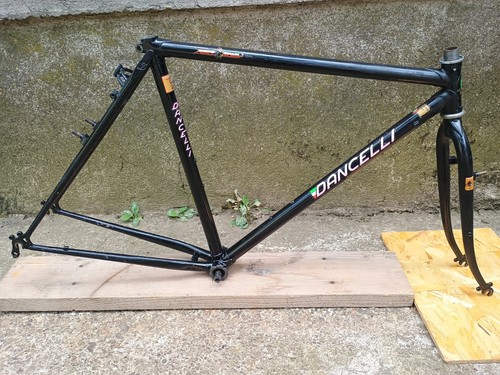 Vintage Dancelli Cyclocross CX Columbus Aelle frame set | eBay