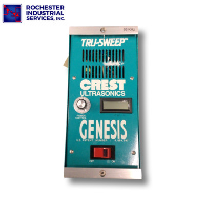 Crest Ultrasonics Genesis 6G-500-6-W Ultrasonic Generato- 1 Year ...