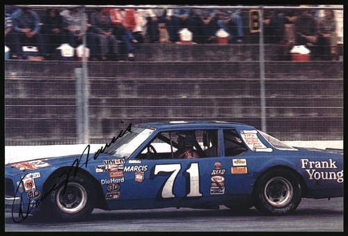 Dave Marcis Autographed 4x6 Photo #71 Marcis Racing | eBay