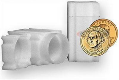 10 Coin Safe Square Coin Tubes - Sacagawea / Presidential Dollar tube ...