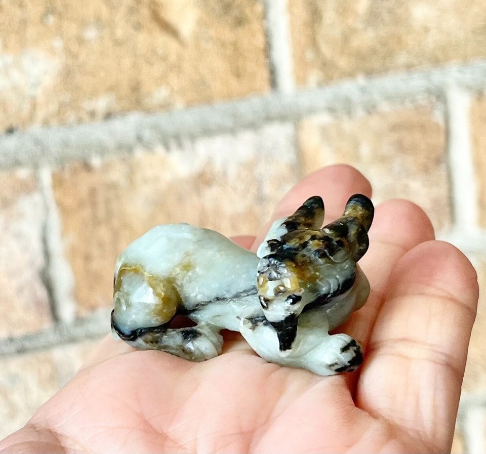 Chinese Archaic Jades-49 HAN DYN A MYTHICAL BEAST, BIXIE 漢 · 玉辟邪 | eBay