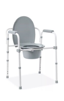Guardian Folding 3-In-1 Steel Elongated Commode Part Number G1 200LX1 ...