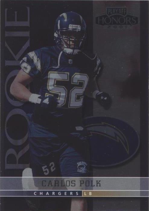 2001 Playoff Honors - Rookie Carlos Polk #198 /250 (RC) for sale online ...