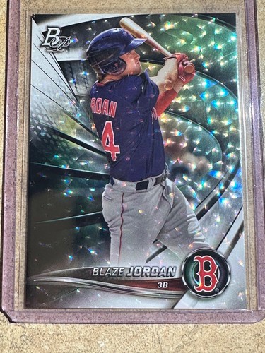 2022 Bowman Platinum Ice Foil Blaze Jordan #TOP-52 Boston Red Sox | eBay