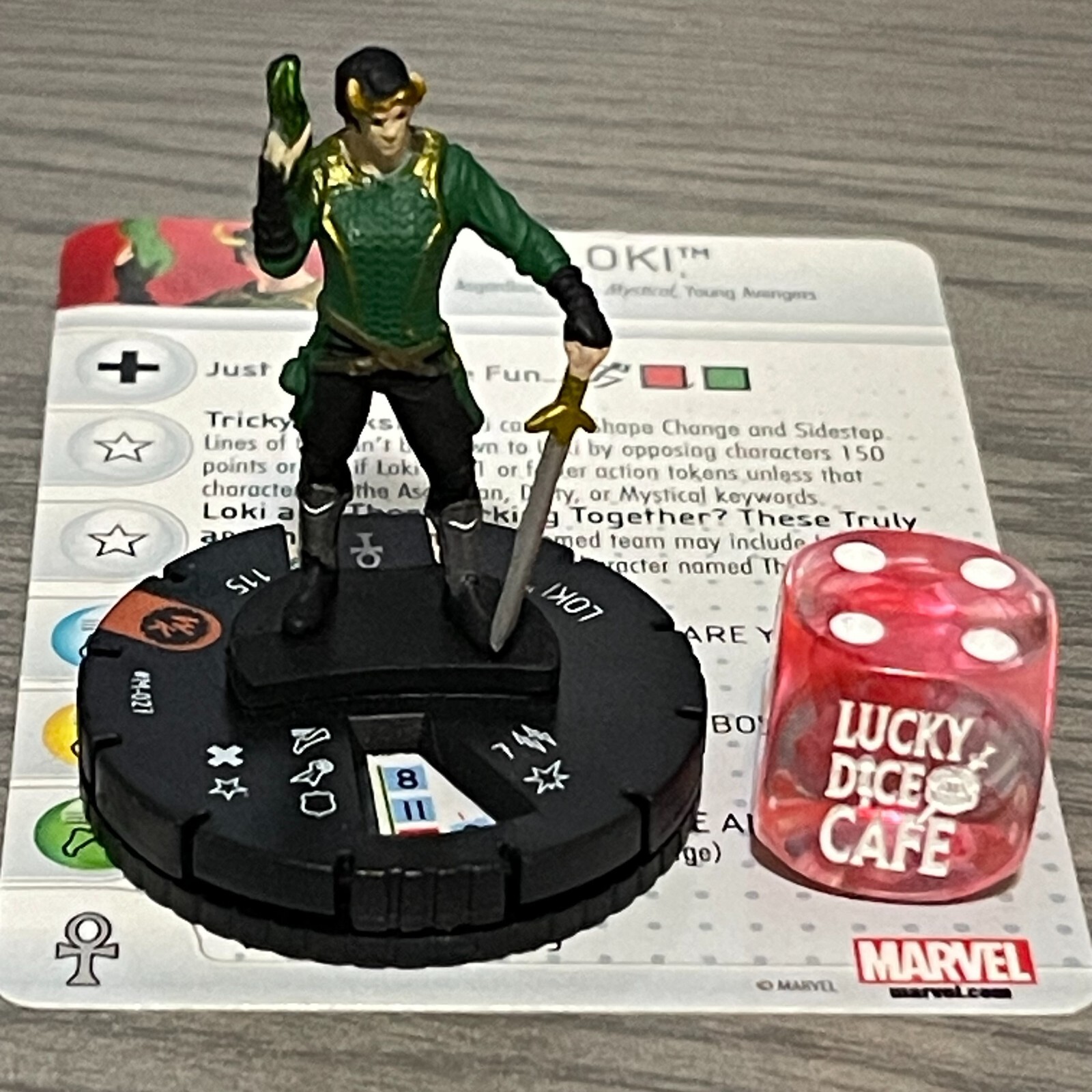 Marvel Heroclix Loki Convention Exclusive M-027 | eBay