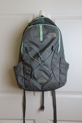 The North Face Jester Backpack Travel Bag Daypack Hiking Aqua Blue ...