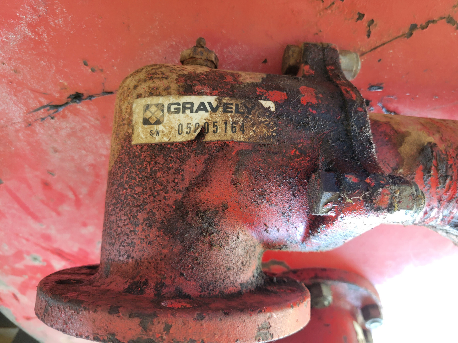 GRAVELY 30" Deck Long Gearbox Assem Quick Hitch Style 500 5000 Pro ...