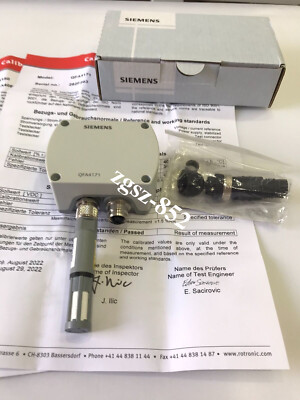1PC Siemens QFA4171 Temperature & Humidity Sensor Brand New Fast FedEx ...