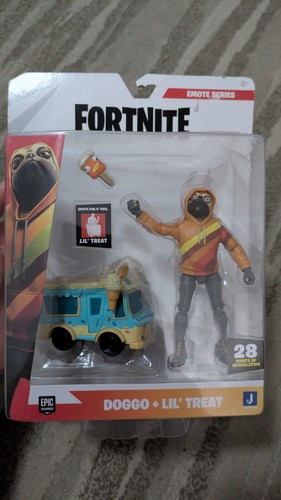 Fortnite Emote Series 4-Inch Action Figure Doggo & Lil' Treat new | eBay