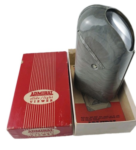 Admiral Slide / Light Viewer Vintage Works Views 35 mm Slides Uses 2 D ...