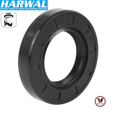 Harwal 25x45x10-ADL Metric Oil Seal Nitrile Double Lip W/Spring Factory ...