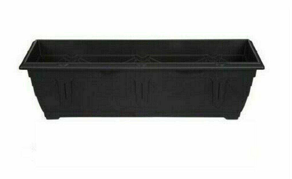 Long Square Plastic Plant Planter Window Herb Flower Pots Outdoor ...