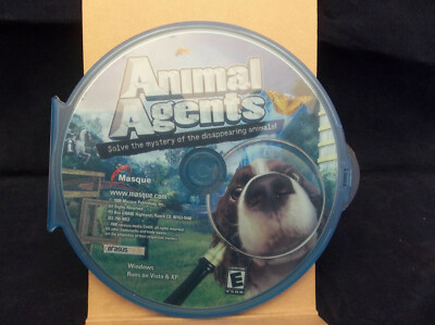 Animal Agents Mystery Solving 2008 Vista Xp PC CD-ROM Computer Game | eBay