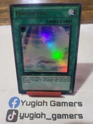 Yu-Gi-Oh Photon Veil PHSW 1st Edition Ultra Rare Light Played | eBay