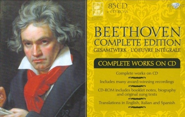 Beethoven: Complete Edition (CD, Apr-2011, 86 Discs, Brilliant Classics ...