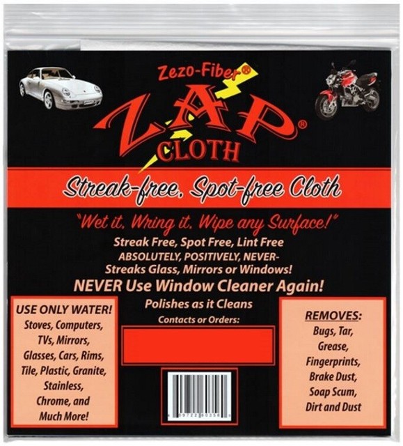 Zezo Fiber Miracle Cleaning and Polishing Cloth by KAYWOS 10 for sale ...