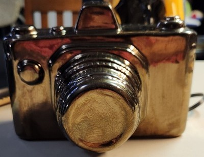 Ceramic Camera Gold Color | eBay