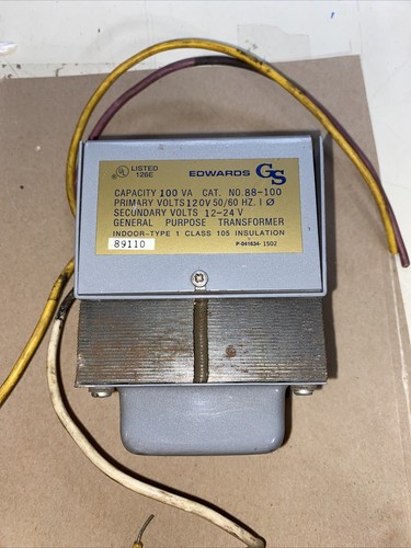 P-041634-1502 Edwards general purpose transformer 88-100 | eBay