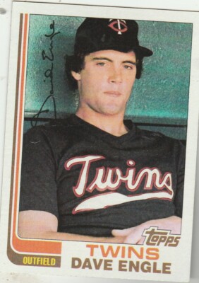 FREE SHIPPING-MINT-1982 Topps #738 Dave Engle Twins PLUS BONUS CARDS | eBay