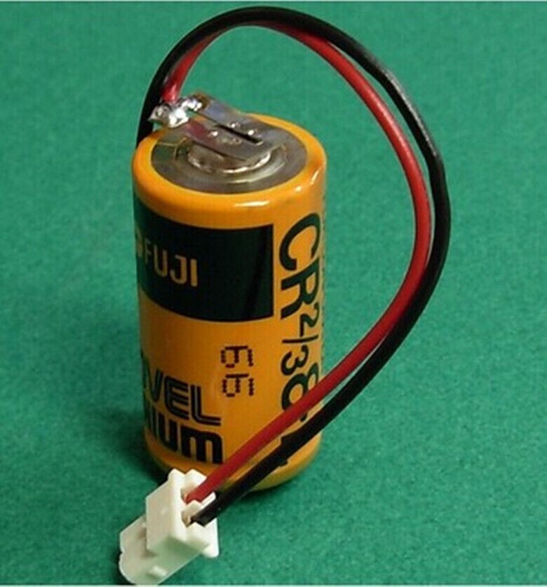 5X CR2/3 8.L 2000mAh 3V battery for FDK CR2/3 8.L battery with White ...