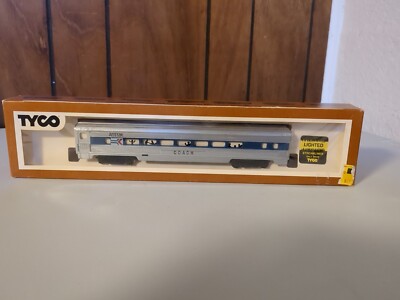 VTG ho Scale Tyco Streamline Coach Amtrak Lighted 521N | eBay