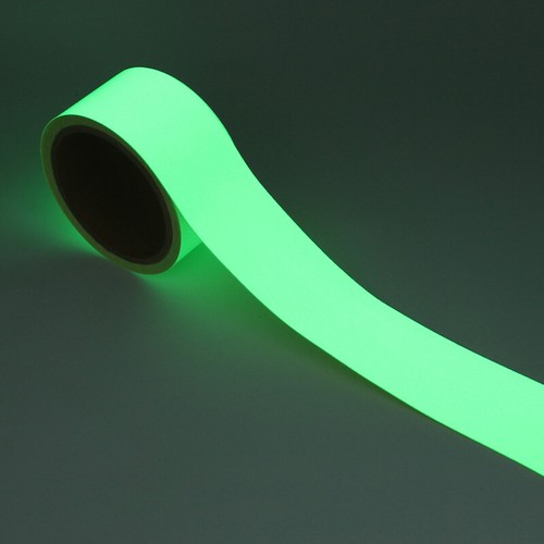 Luminous Fluorescent Tape Night Glow In The Dark Self-adhesive Sticker ...