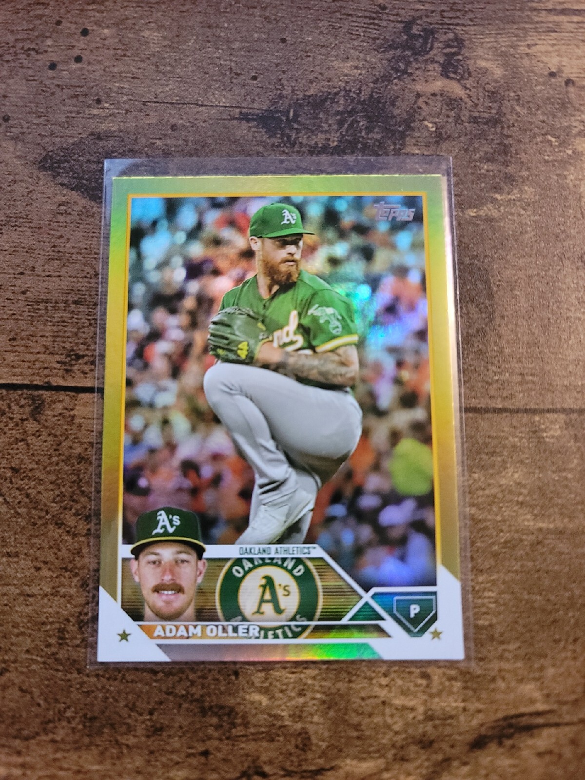 2023 Topps Series 2 GOLD FOIL Adam Oller #542 | eBay