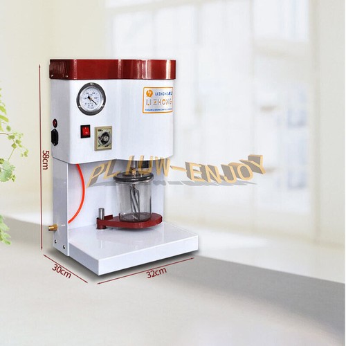 220V Dental Lab Vacuum Mixer Mixing Vibrating Machine Work with Air ...