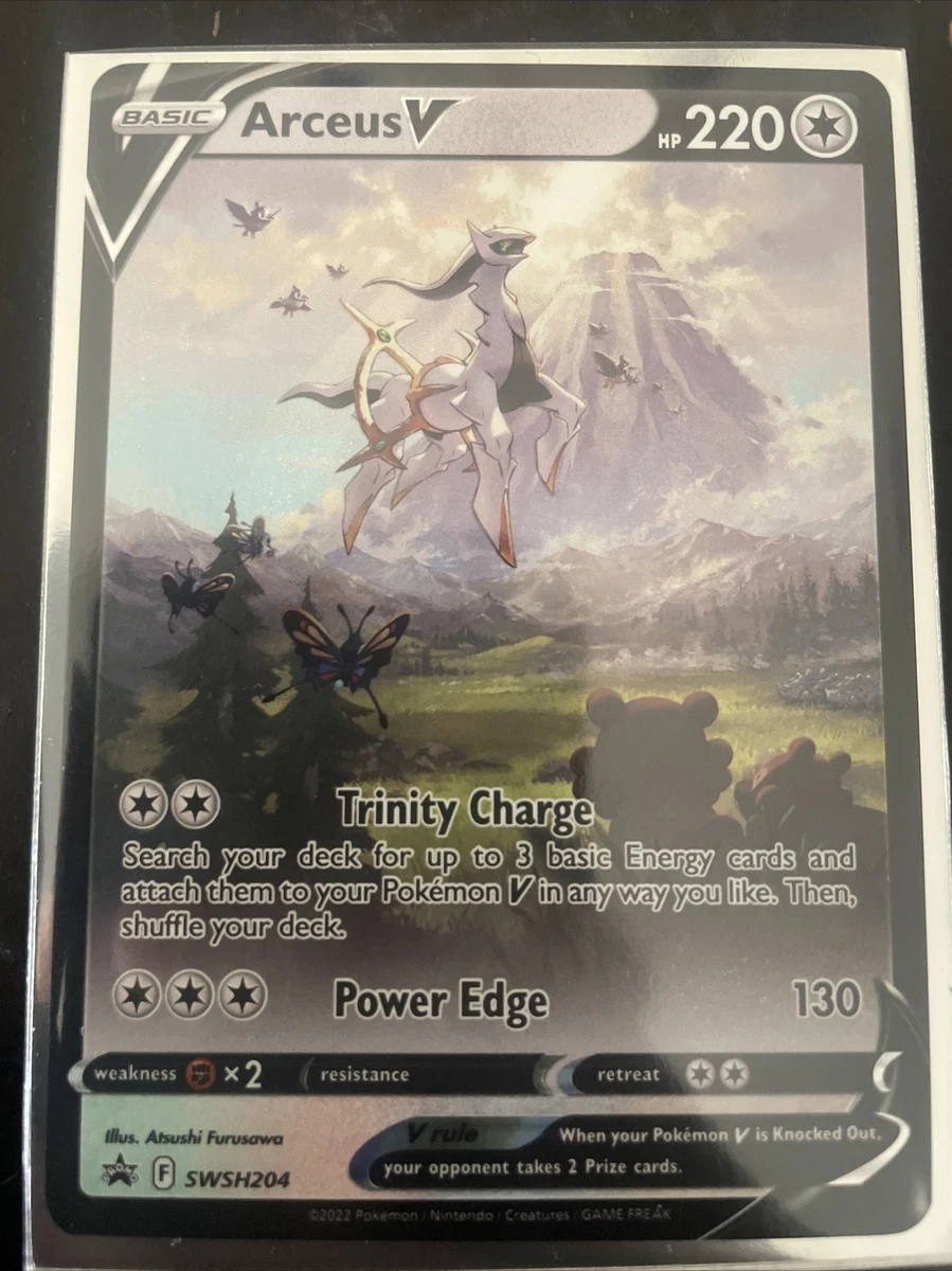 Arceus V Pokemon TCG Codes