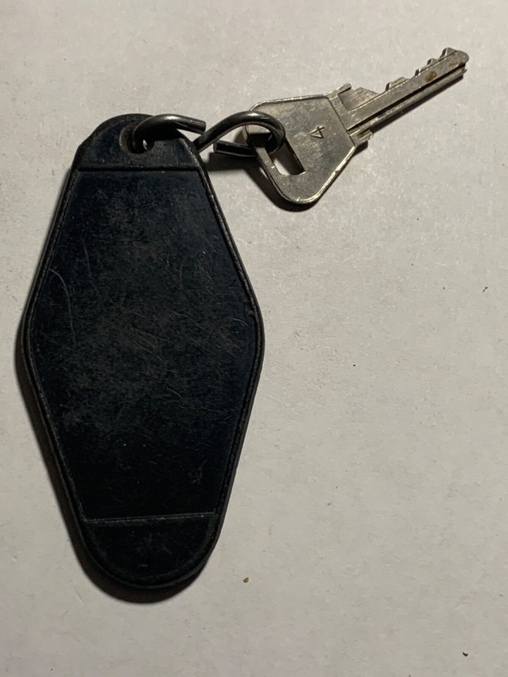 Vintage Hotel Motel Room Key Fob & Key #4 | eBay