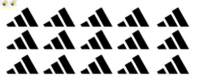 BRAND NEW 15 X ADIDAS VARIATIONS IRON ON HEAT TRANSFER VINYL SURF SPORT ...
