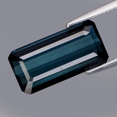 2.90Ct.Best Color! Natural Top Blue Indicolite Color Tourmaline Perfect ...
