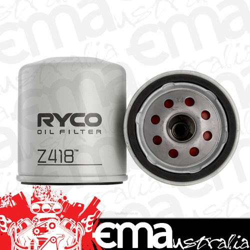 Ryco Z418 Replacement Oil Filter suit Bmw Chrysler Holden Suzuki For ...