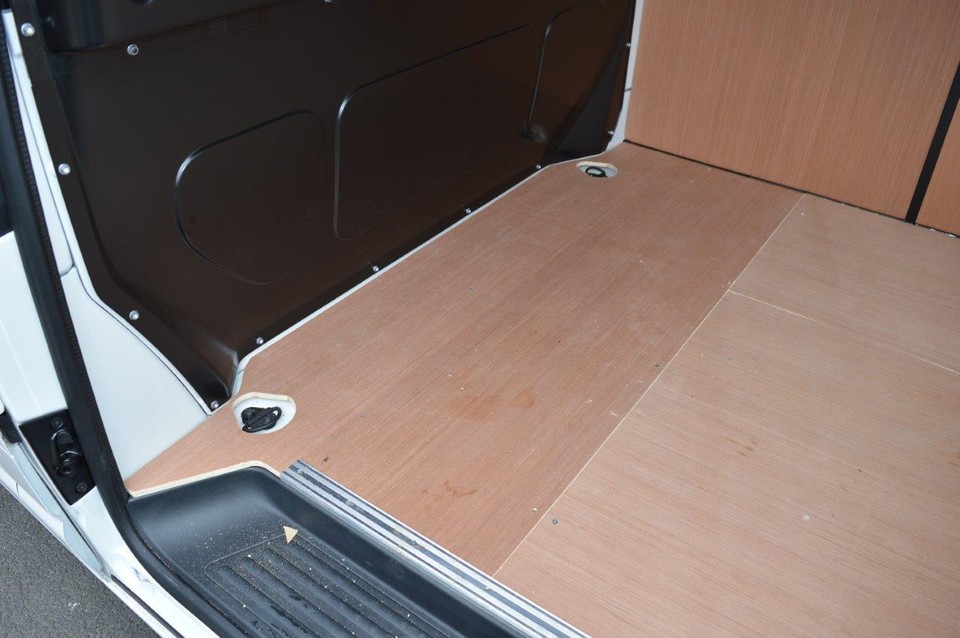 VW Transporter T5 or T6 LWB Rear Load Liner HEAVY DUTY Rubber mat 2013 ...