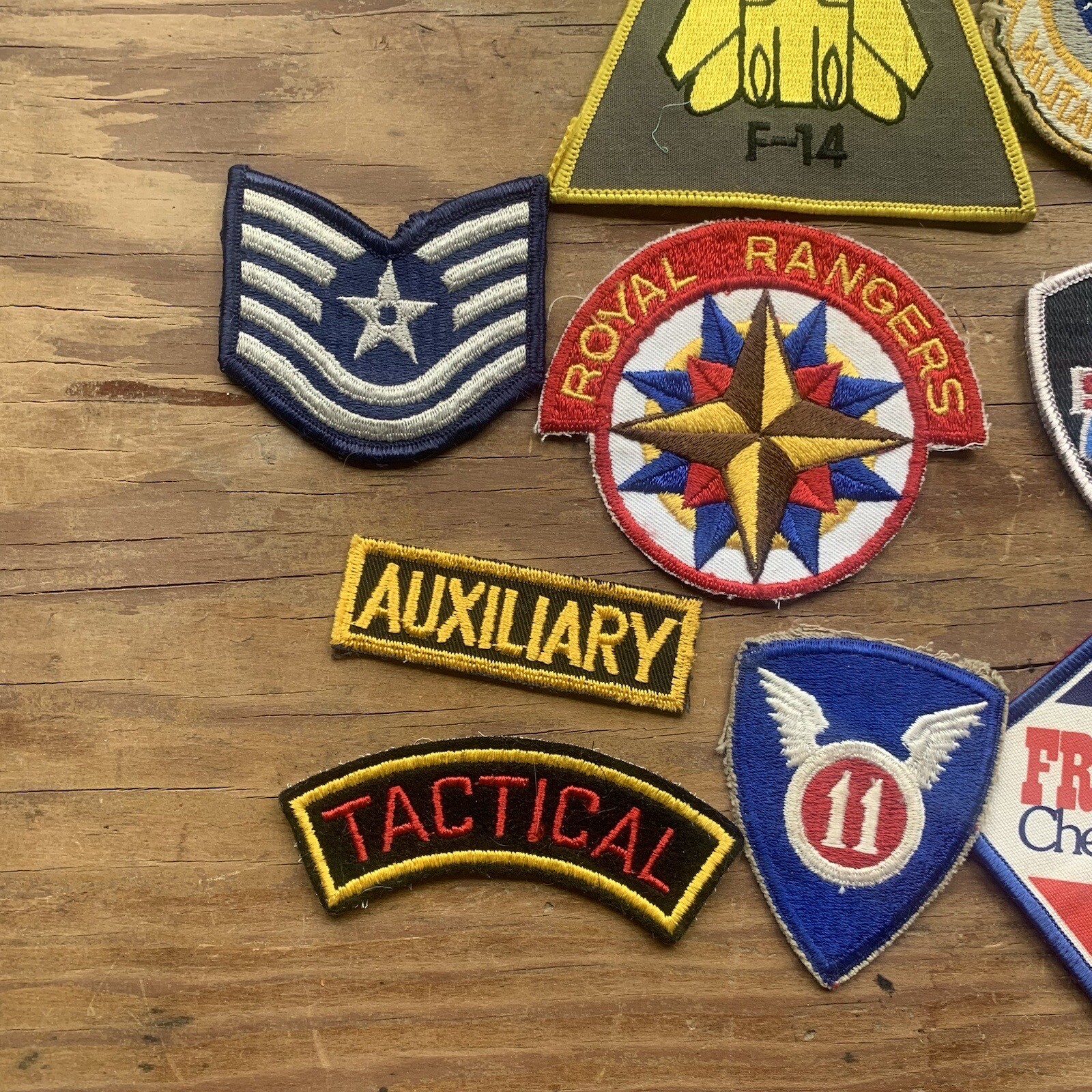 Vintage Military Patches Insignia Service Security Lot Of 20 Sewing ...