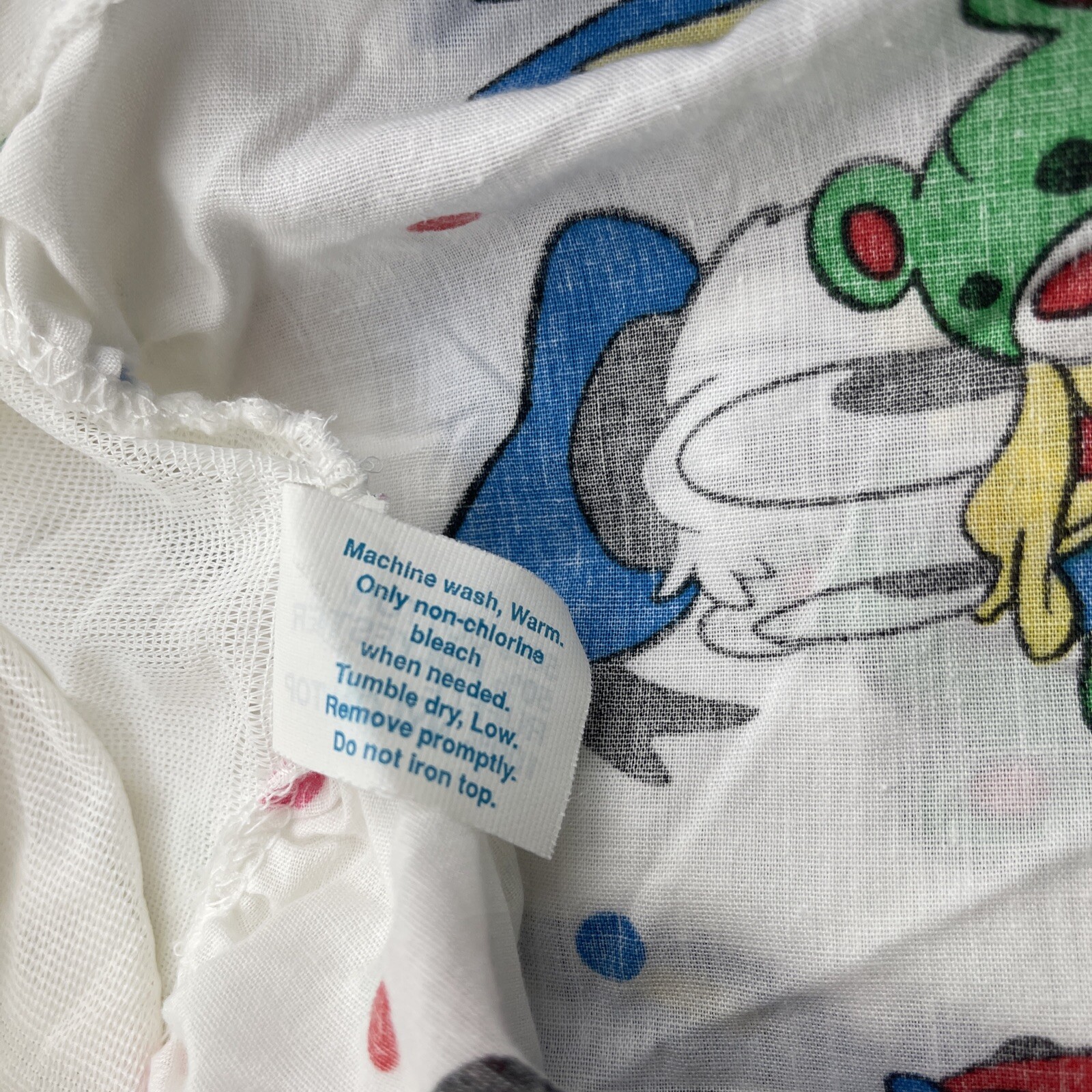 Vintage Dundee Disney Babies Mickey Mouse Minnie Baby Blanket Skirt ...