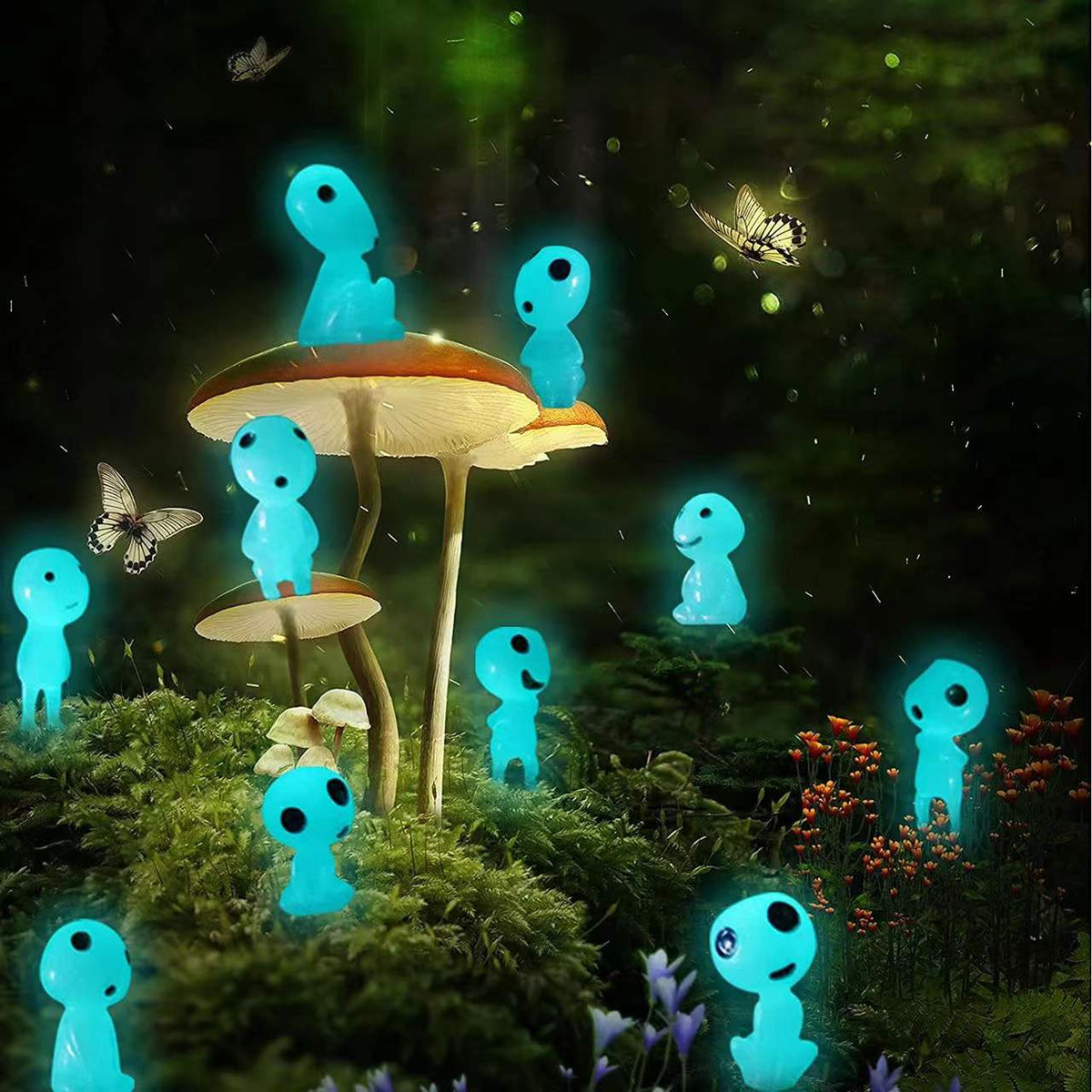 Princess Mononoke Forest Spirits Kodama
