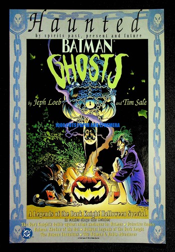 Batman Ghosts DC Comics 1995 The Joker Tim Sale Print Magazine Ad ...
