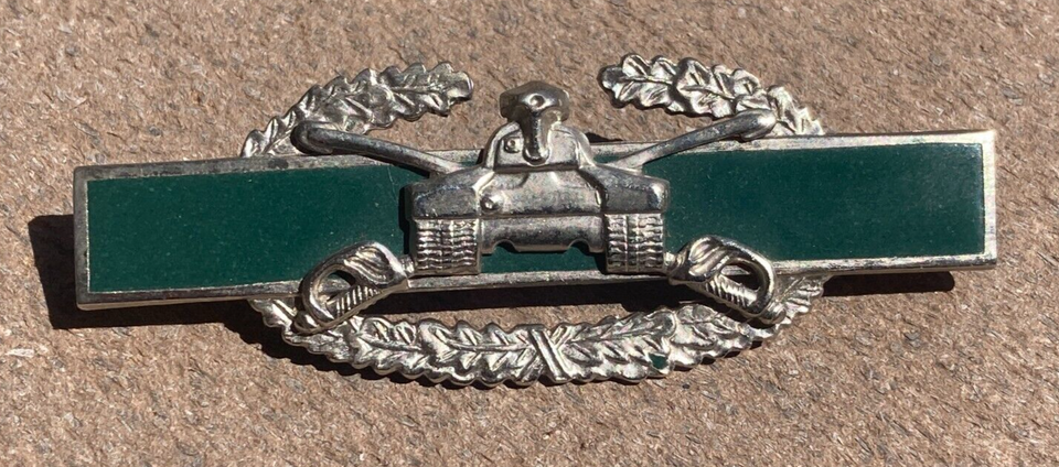 US Army Military Armor Combat Infantry Badge Insignia Pin Theater Made ...