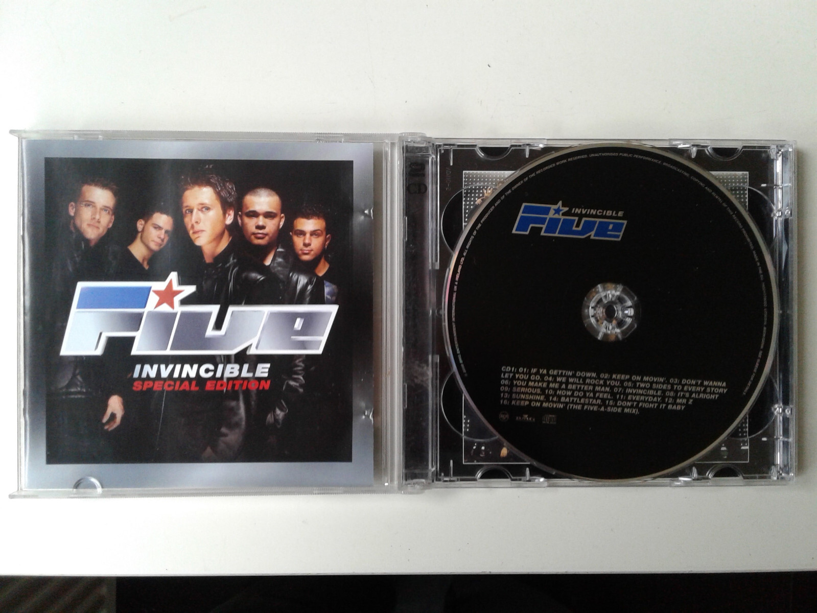 5ive - Invincible (Limited Edition) [ECD] (2000) for sale online | eBay
