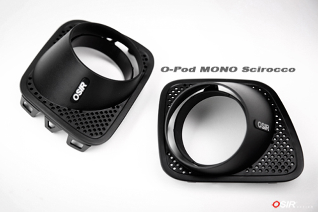 OSIR Design - O-Pod Mono Vent Gauge Pod - LHD - 2008-2014 VW Mk3 ...