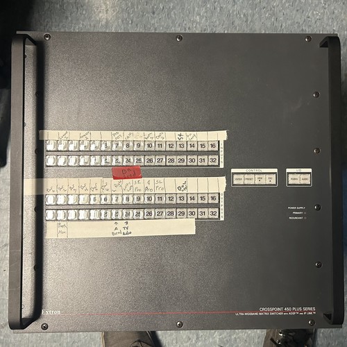 Extron CrossPoint 450 Plus Series Ultra Wideband Matrix Switcher (Needs ...