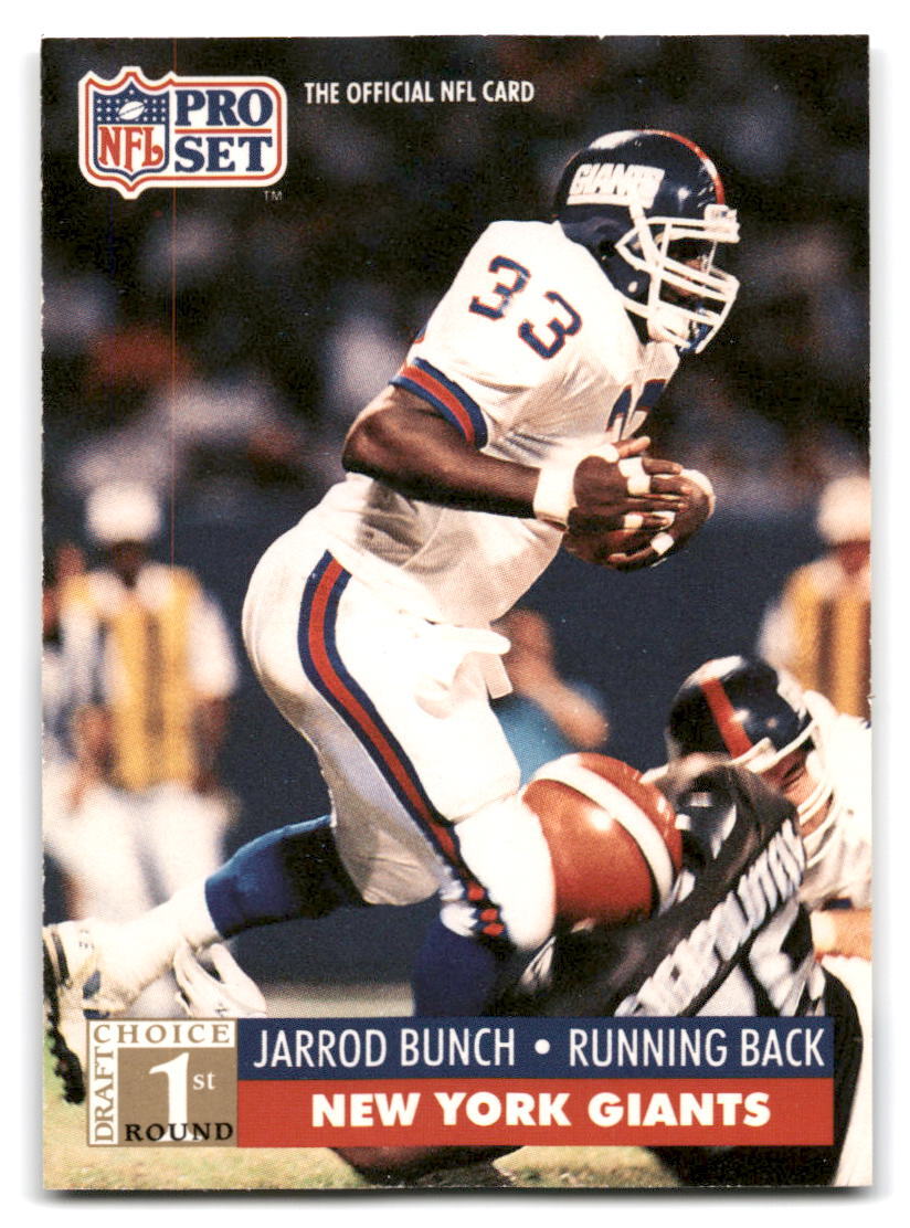 Jarrod Bunch Giants Jarrod Bunch 1992 Fleer Ultra #273 New York