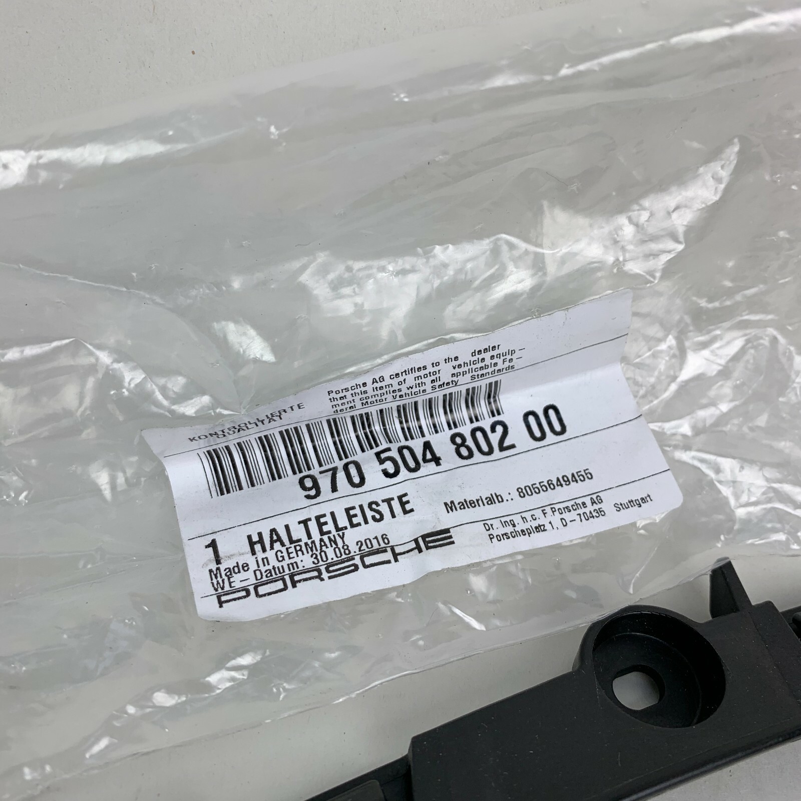 OEM Porsche 2010 - 2016 Panamera Front Right Rocker Panel Bracket 970 ...