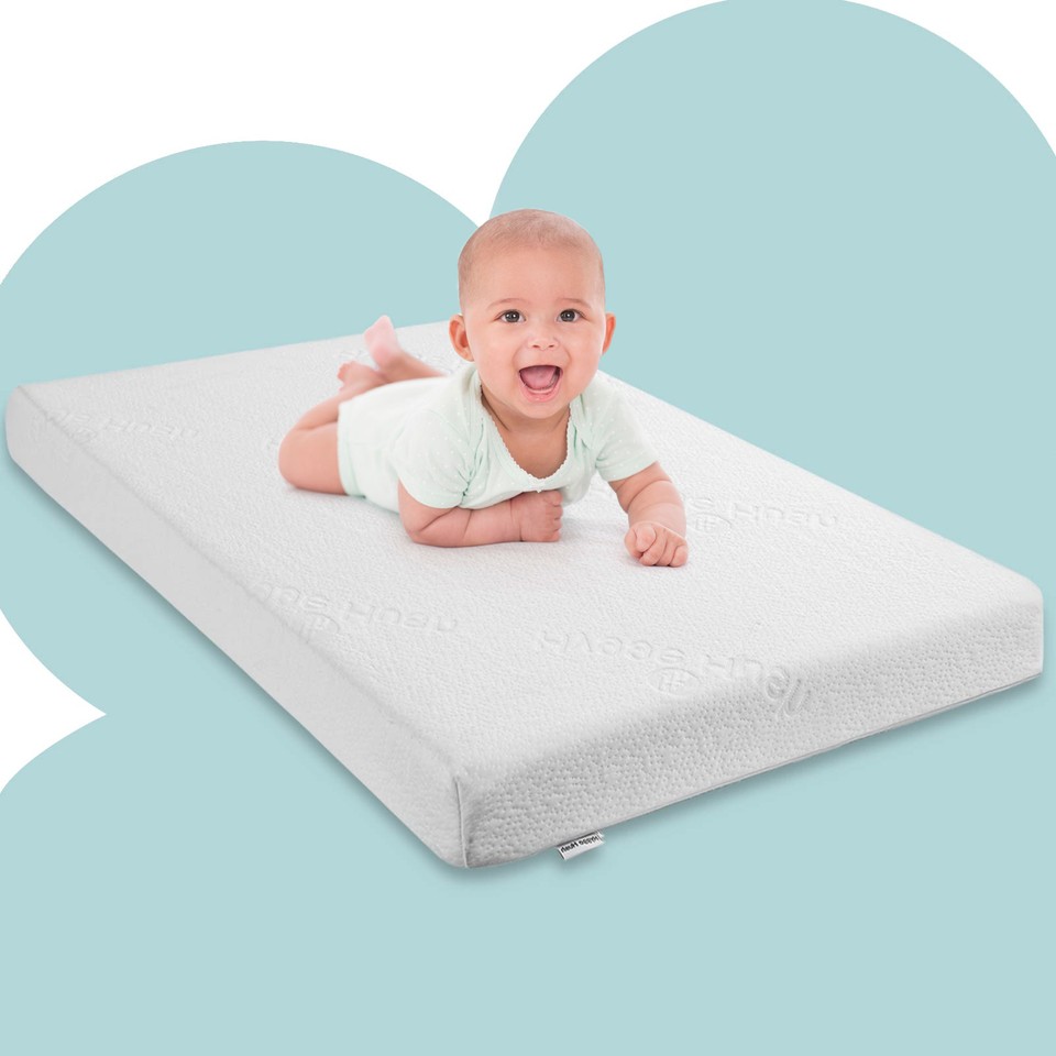 Baby Crib Mattress Memory Foam Toddlers Breathable Mattress Infant Pads ...