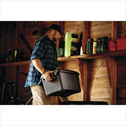 Plano Plastic Storage Tote Locker Trunk Hunting Camping Sports Gear ...